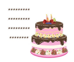 HBD Cake : write words | Yabe-LINE貼圖代購 | 台灣No.1，最便宜高效率的代購網