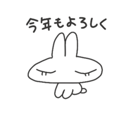 Selfish rabbit winter | Yabe-LINE貼圖代購 | 台灣No.1，最便宜高效率的代購網