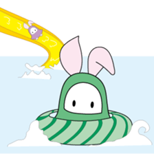 happy rabbit friend | Yabe-LINE貼圖代購 | 台灣No.1，最便宜高效率的代購網