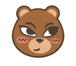 Stubborn Bear | Yabe-LINE貼圖代購 | 台灣No.1，最便宜高效率的代購網