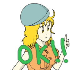 NIUNIE Girls Sticker | Yabe-LINE貼圖代購 | 台灣No.1，最便宜高效率的代購網