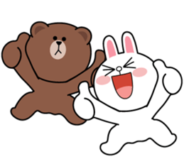BROWN & CONY : Super Love Pop-UP 4 | Yabe-LINE貼圖代購 | 台灣No.1，最便宜高效率的代購網