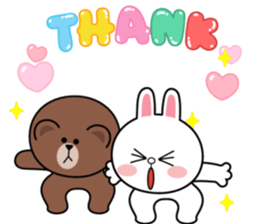 BROWN & CONY : Love Collection 5 | Yabe-LINE貼圖代購 | 台灣No.1，最便宜高效率的代購網