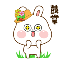 Big head rabbit 4(Animated) | Yabe-LINE貼圖代購 | 台灣No.1，最便宜高效率的代購網