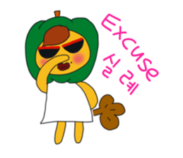 A determined Mrs. pumpkin/Korean-English | Yabe-LINE貼圖代購 | 台灣No.1，最便宜高效 ...