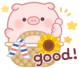 puni puni Pig POPUP summer | Yabe-LINE貼圖代購 | 台灣No.1，最便宜高效率的代購網