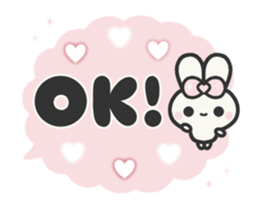 [A] PYON PYON RABBIT 27 [PINK] | Yabe-LINE貼圖代購 | 台灣No.1，最便宜高效率的代購網