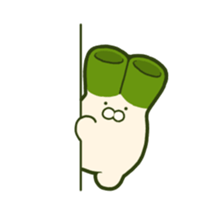Japanese leek rabbit 4 | Yabe-LINE貼圖代購 | 台灣No.1，最便宜高效率的代購網