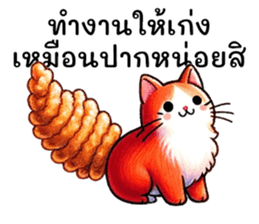Tempura Cat: Humorous words | Yabe-LINE貼圖代購 | 台灣No.1，最便宜高效率的代購網