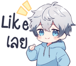 blue whale boy | Yabe-LINE貼圖代購 | 台灣No.1，最便宜高效率的代購網