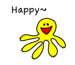 feeling octopus | Yabe-LINE貼圖代購 | 台灣No.1，最便宜高效率的代購網