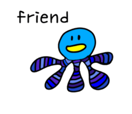 feeling octopus | Yabe-LINE貼圖代購 | 台灣No.1，最便宜高效率的代購網