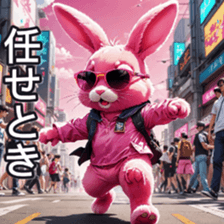 Suspicious rabbit with Kansai dialect | Yabe-LINE貼圖代購 | 台灣No.1，最便宜高效率的代購網