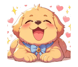 Chubby-Verse : Golden Doggo II | Yabe-LINE貼圖代購 | 台灣No.1，最便宜高效率的代購網