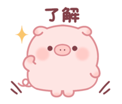 puni puni Pig Everyday | Yabe-LINE貼圖代購 | 台灣No.1，最便宜高效率的代購網