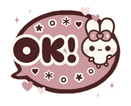 [A] PYON PYON RABBIT 46 [PINK] | Yabe-LINE貼圖代購 | 台灣No.1，最便宜高效率的代購網