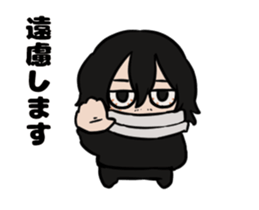 [MHA] Mr. Aizawa's Sticker. | Yabe-LINE貼圖代購 | 台灣No.1，最便宜高效率的代購網