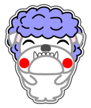 Shirobull Daifuku 20 (simple) | Yabe-LINE貼圖代購 | 台灣No.1，最便宜高效率的代購網