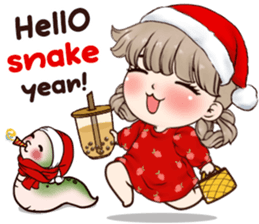 Nami cute girl (HNY 2025) EN | Yabe-LINE貼圖代購 | 台灣No.1，最便宜高效率的代購網