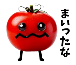 A little cute tomato-chan Sticker | Yabe-LINE貼圖代購 | 台灣No.1，最便宜高效率的代購網