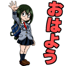 Heroaka Stamp Asui Tuyu | Yabe-LINE貼圖代購 | 台灣No.1，最便宜高效率的代購網