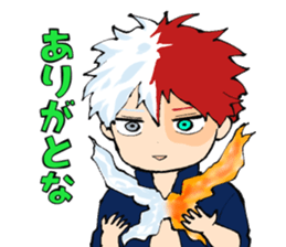 Todoroki-kun and my cat | Yabe-LINE貼圖代購 | 台灣No.1，最便宜高效率的代購網