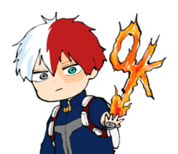 Todoroki-kun and my cat | Yabe-LINE貼圖代購 | 台灣No.1，最便宜高效率的代購網