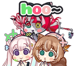 hololive Indonesia sticker Vol.2 | Yabe-LINE貼圖代購 | 台灣No.1，最便宜高效率的代購網