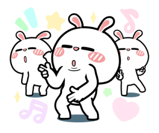 HyperRabbit & Friends 2 | Yabe-LINE貼圖代購 | 台灣No.1，最便宜高效率的代購網