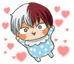 Baby Shoto Todoroki 2 My Hero Academia | Yabe-LINE貼圖代購 | 台灣No.1，最便宜高效率的代購網