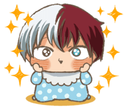 Baby Shoto Todoroki 2 My Hero Academia | Yabe-LINE貼圖代購 | 台灣No.1，最便宜高效率的代購網