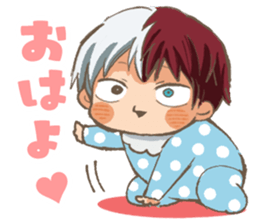 Baby Shoto Todoroki 2 My Hero Academia | Yabe-LINE貼圖代購 | 台灣No.1，最便宜高效率的代購網