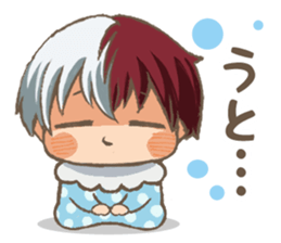 Baby Shoto Todoroki 2 My Hero Academia | Yabe-LINE貼圖代購 | 台灣No.1，最便宜高效率的代購網