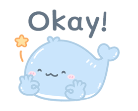 Whale So Cute Animation! | Yabe-LINE貼圖代購 | 台灣No.1，最便宜高效率的代購網