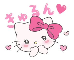 【日文】Sanrio characters (Ribbon Angels) | Yabe-LINE貼圖代購 | 台灣No.1，最便宜高效率的代購網