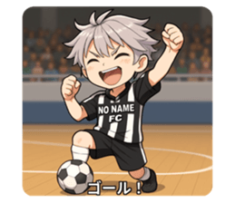 Futsalteam NO NAME FC original stamp | Yabe-LINE貼圖代購 | 台灣No.1，最便宜高效率的代購網