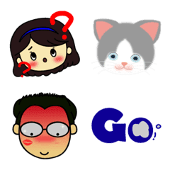 Tai&Ching happy family – Emotikon LINE | LINE STORE