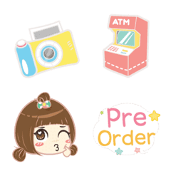 Emoji Lovely Merchant – LINE Emoji | LINE STORE