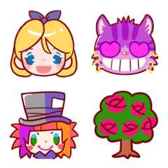 Alice in Wonderland – LINE Emoji | LINE STORE