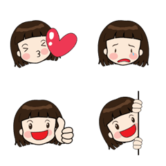 AMuay so cute moji moji – LINE Emoji | LINE STORE