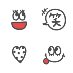Face & Simple – LINE Emoji | LINE STORE