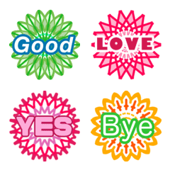 Message lace – LINE Emoji | LINE STORE