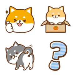 Shiba Inu to use everyday Emoji 1 – LINE Emoji | LINE STORE
