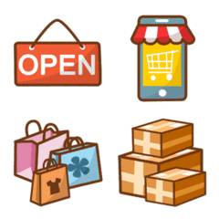 Online Shop Emoji 1 – LINE Emoji | LINE STORE