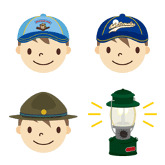 Emoji for Boy Scout – LINE Emoji | LINE STORE