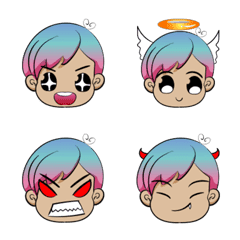 Cute little boy Emoji – LINE Emoji | LINE STORE