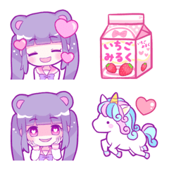 Yume cute girl2 – Emotikon LINE | LINE STORE