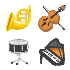 Music concert Emoji basic set – Emotikon LINE | LINE STORE