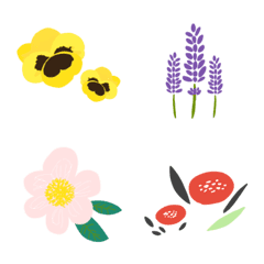 flower emoji 3 poca mama – LINE 이모티콘 | LINE STORE