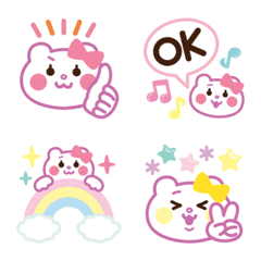 Otona-kawaii Betakkuma girl – Emotikon LINE | LINE STORE